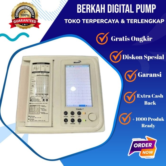 Jual Mesin Ekg Ecg 12 Channel Bionet Cardiotouch 7, Korea (Used ...