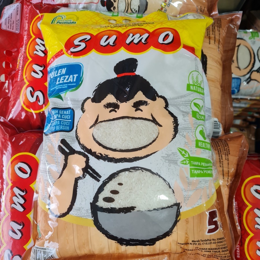 Jual Beras Sumo Kuning 5 kg | Shopee Indonesia