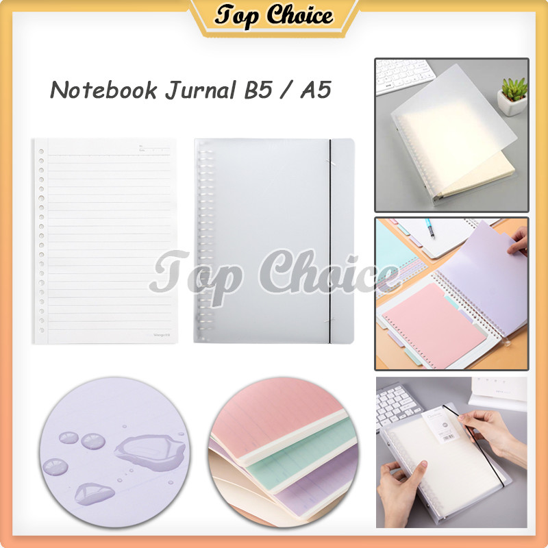 Jual Binder Dengan A5 / B5 / Cover Binder / Binder Dengan Transparan ...