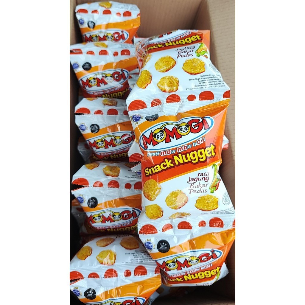 Jual Momogi Nugget Jagung Bakar Pedas 10 gr PCS | Shopee Indonesia