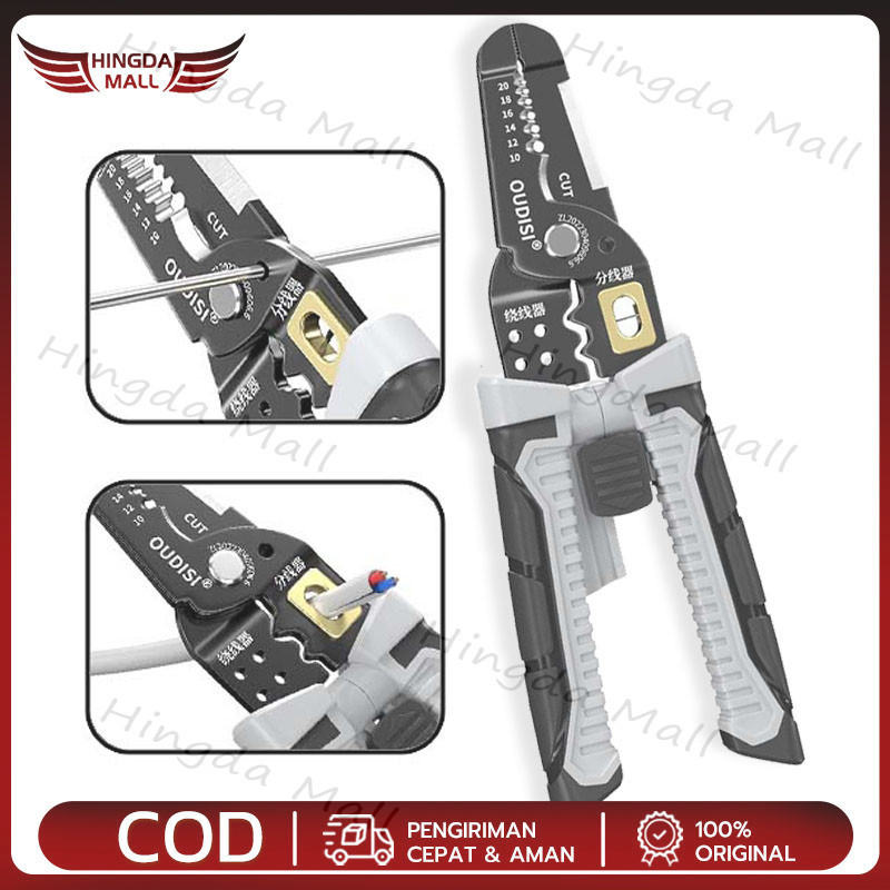 Jual 10in1 Tang Kabel Multifungsi Wire Cutter Pliers Tang Tukang ...