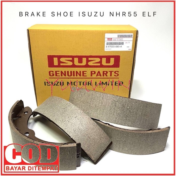 Jual BRAKE SHOE NHR55 - BRAKE SHOE ISUZU NKR55 ELF - KAMPAS REM DEPAN ...