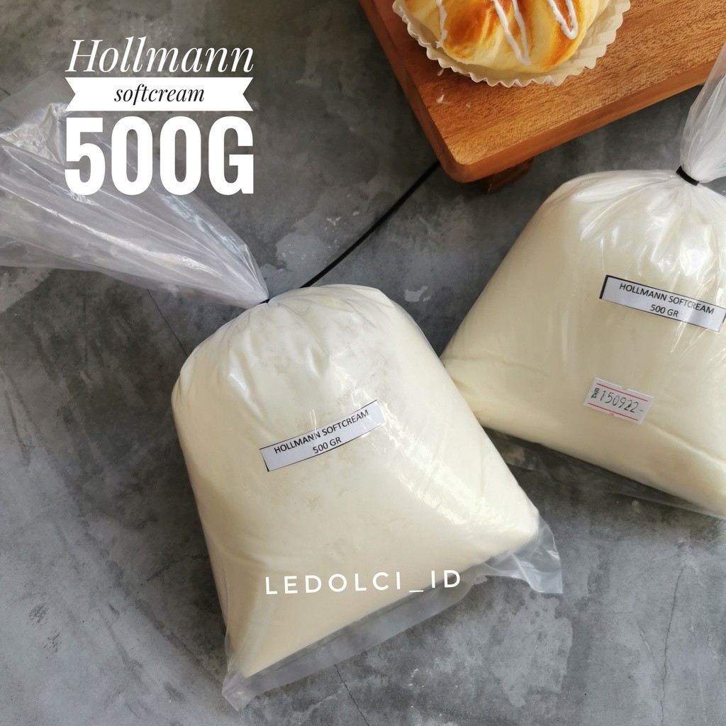 Jual HOLLMANN SOFTCREAM SOFT CREAM HOLLMAN HOLMAN KEMASAN REP 500 GRAM ...
