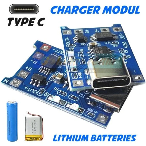 Jual Modul Cas baterai 18650 Tp4056 Micro Usb 5V Proteksi | Shopee ...