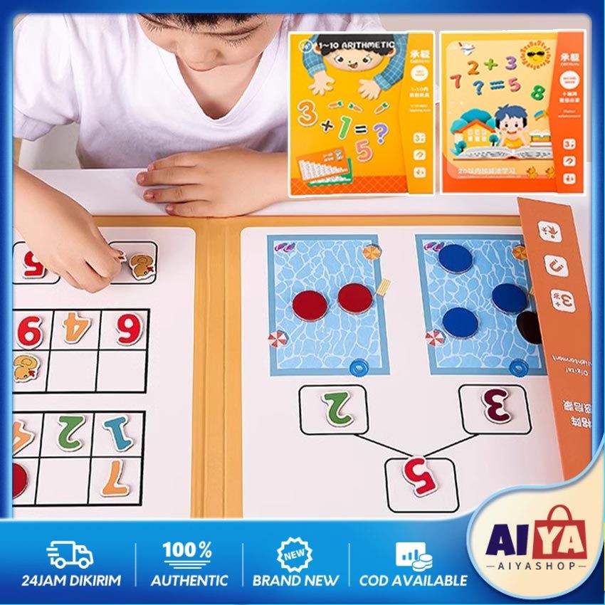 Jual I Love Mathematics Set 1-20 Addition Subtraction Math Toys ...
