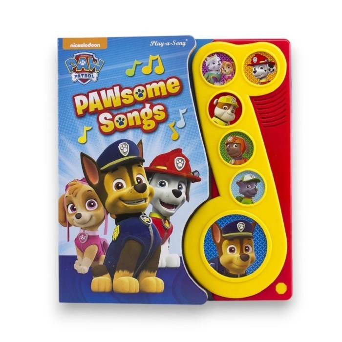 Jual PAW PATROL: PAWSOME SONGS LITTLE MUSIC NOTE SOUND BOOK | Shopee ...