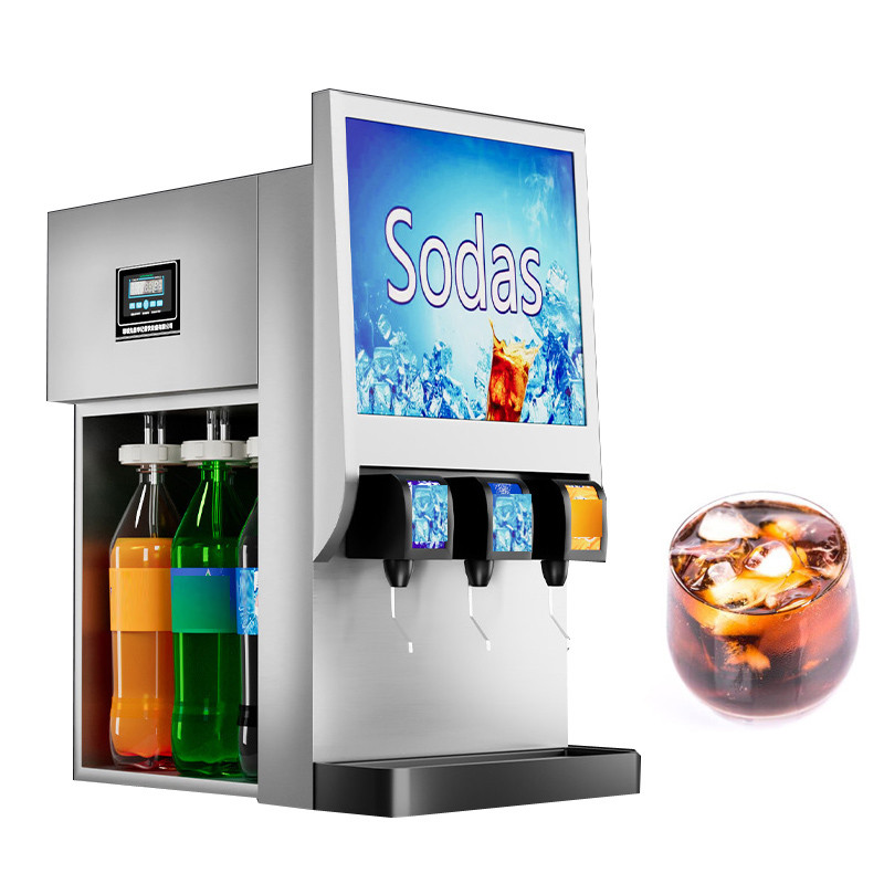 Jual Commercial 3 Valves Soft Drinks Coke Beverage Post Mix Dispenser ...