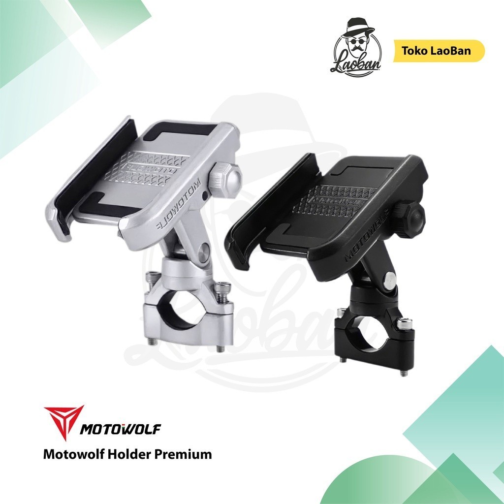 Jual Phone Holder MOTOWOLF Original - Holder HP MOTOWOLF Sepeda Motor ...