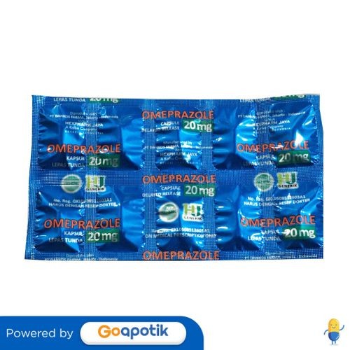 Jual Omeprazole Hexpharm 20 Mg Strip 10 Kapsul | Shopee Indonesia