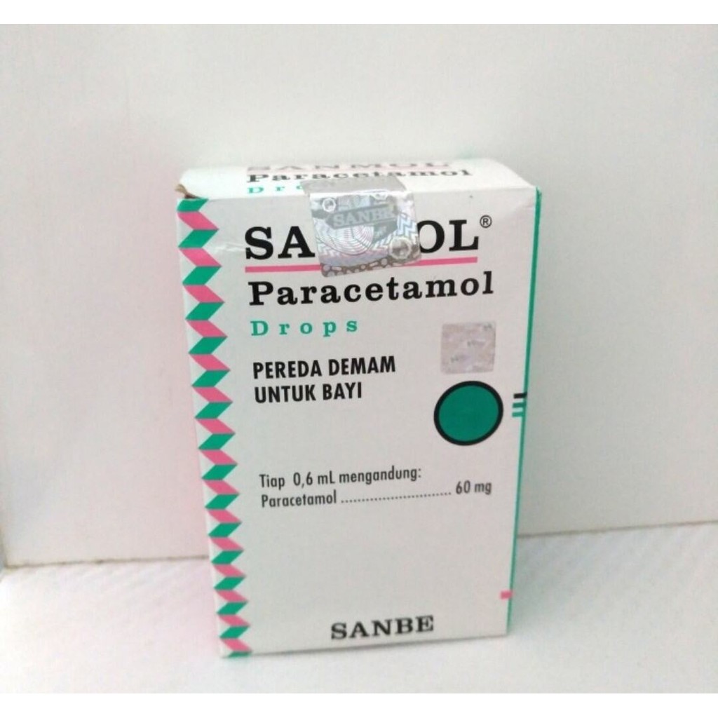 Jual Sanmol Drops Drop 15 ml paracetamol obat pereda demam turun panas ...