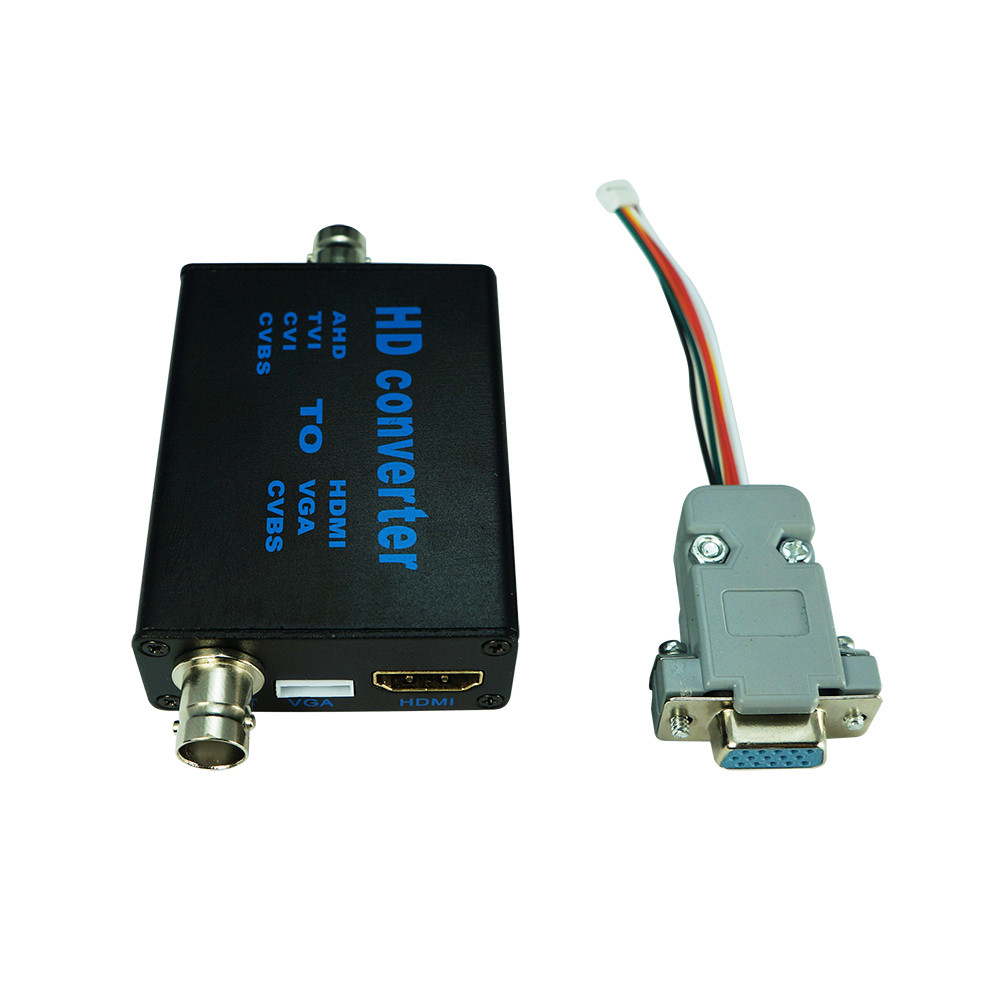 Jual Analog signal Video Converter TVI AHD CVI to HDMI/VGA/CVBS digital ...