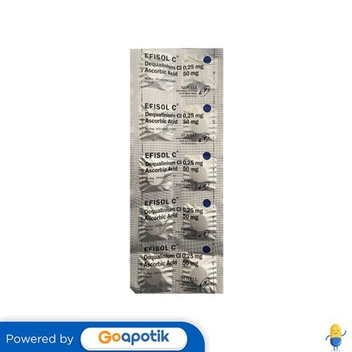 Jual Efisol-C Strip Isi 10 Tablet | Shopee Indonesia