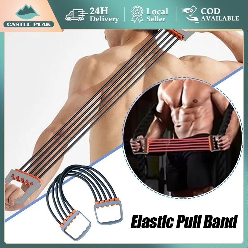 Jual Chest Expander 5 Per Rubber Chest Pull Latihan Otot Dada ...