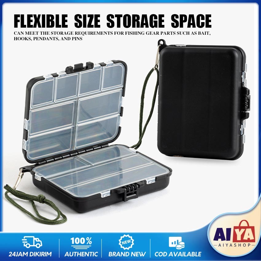 Jual Kotak Kail Pancing 11 Sekat Multifungsi Box Perkakas Kail Pancing Tempat Penyimpanan Kail ...