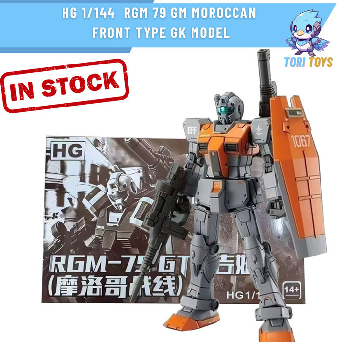 Jual HG 1/144 GTO RGM-79 GM Moroccan Front Type Gaoke Xing dong 65297 Model kit | Shopee Indonesia