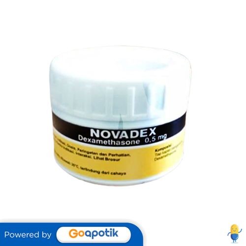 Jual Novadex 0.5 Mg Botol 100 Kaplet | Shopee Indonesia