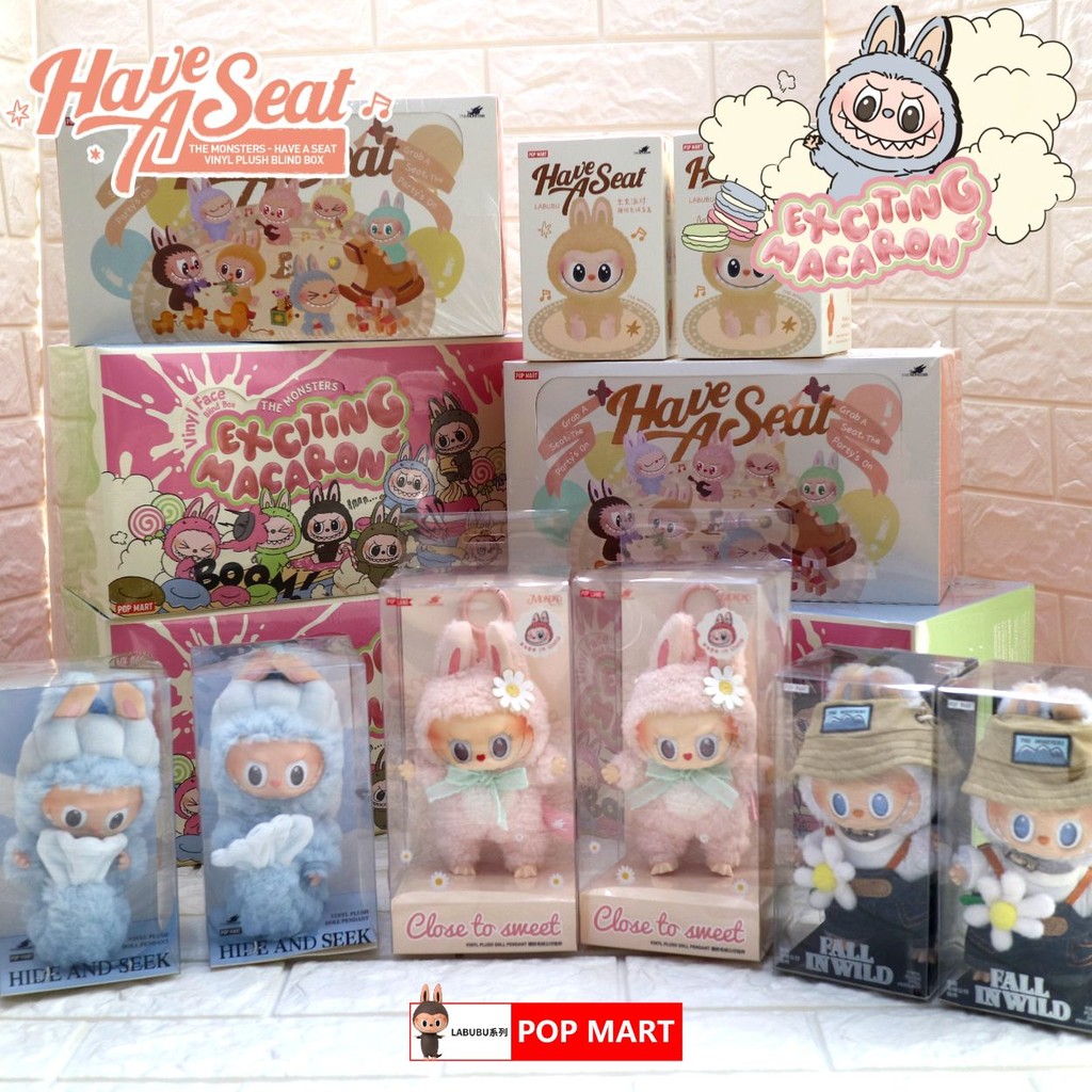 Jual LABUBU MIRROR TOP QUALITY 1:1 Fall in Wild Hide and Seek Close To ...