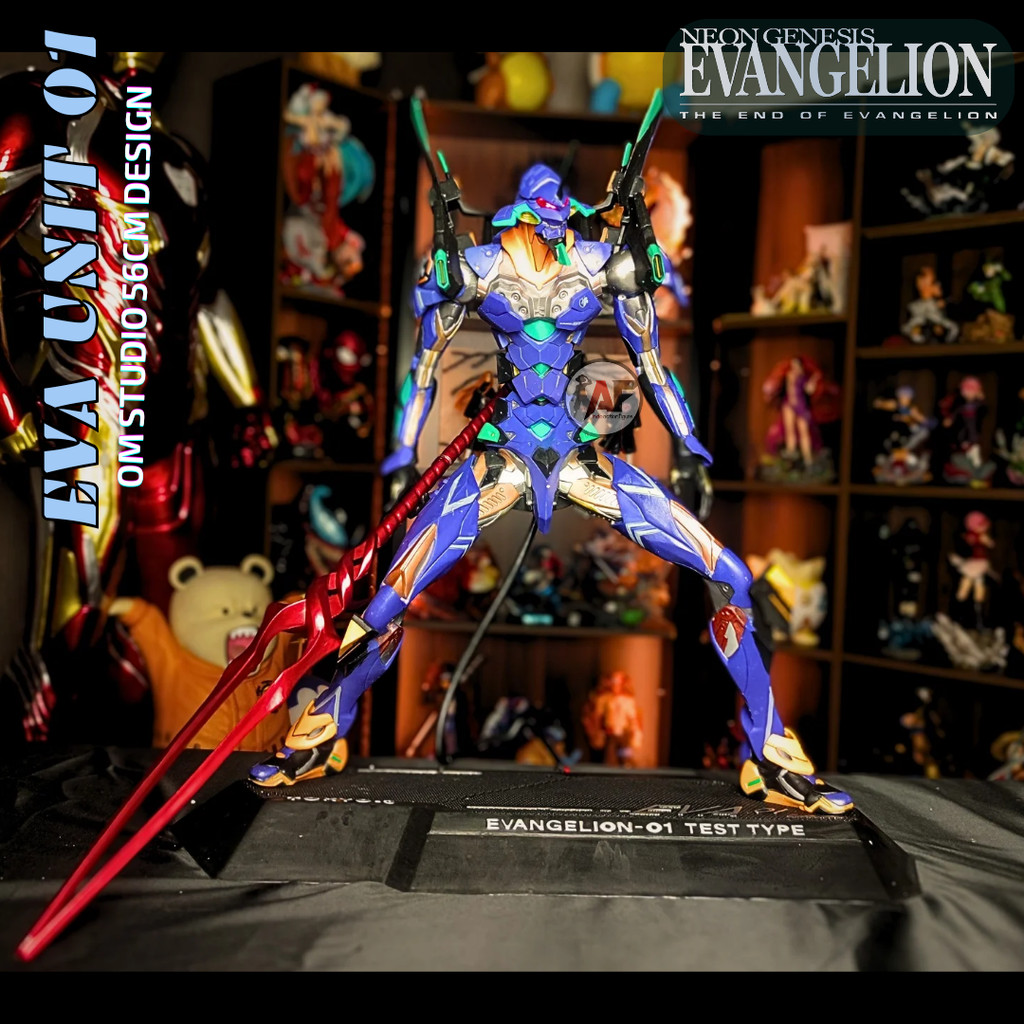 Jual Statue Neon Genesis Evangelion EVA-01 OM Studio 56 cm Design ...