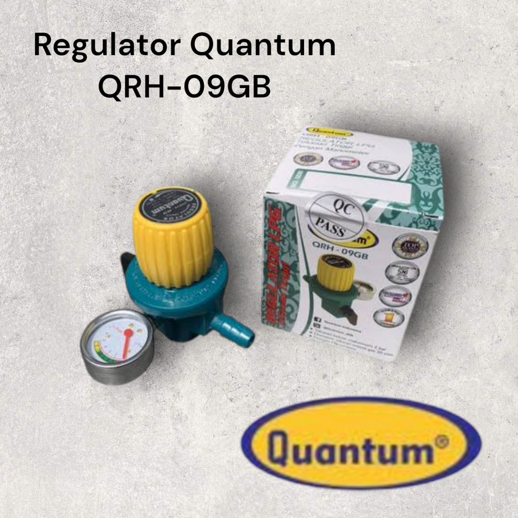 Jual Regulator Gas Tekanan Tinggi Quantum QRH-09 / Regulator Quantum ...