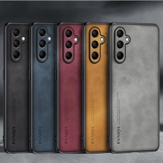 Jual CASING SAMSUNG GALAXY M15 5G FANOYA PREMIUM NAPPA LEATHER SOFT ...