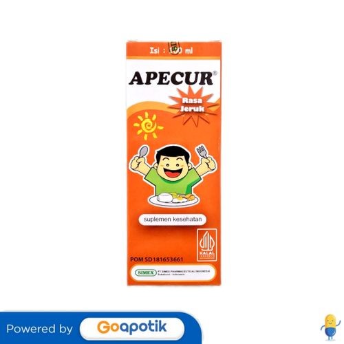 Jual Apecur Syrup 100 Ml | Shopee Indonesia