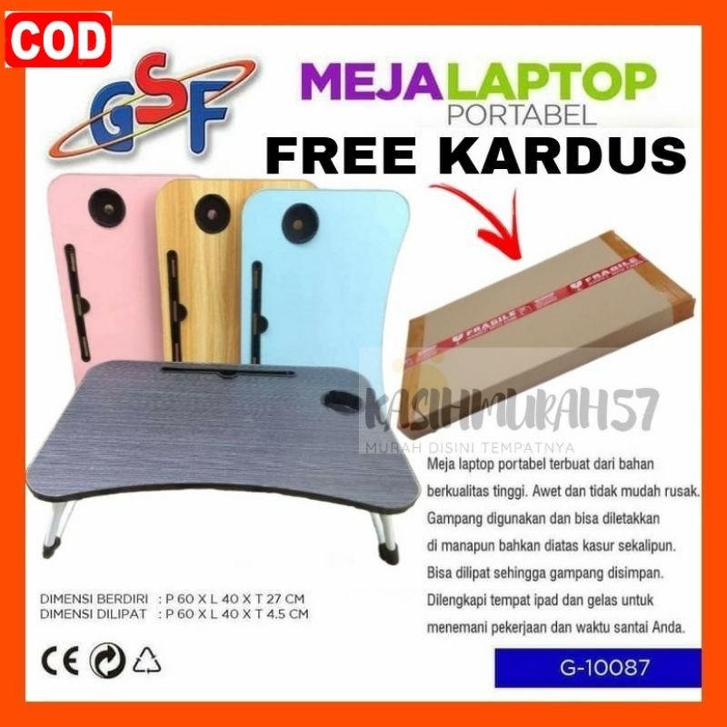 Jual MEJA LAPTOP UKURAN JUMBO / MEJA LAPTOP LIPAT PORTABLE MEJA BELAJAR ANAK MULTIFUNGSI SIMPLE ...