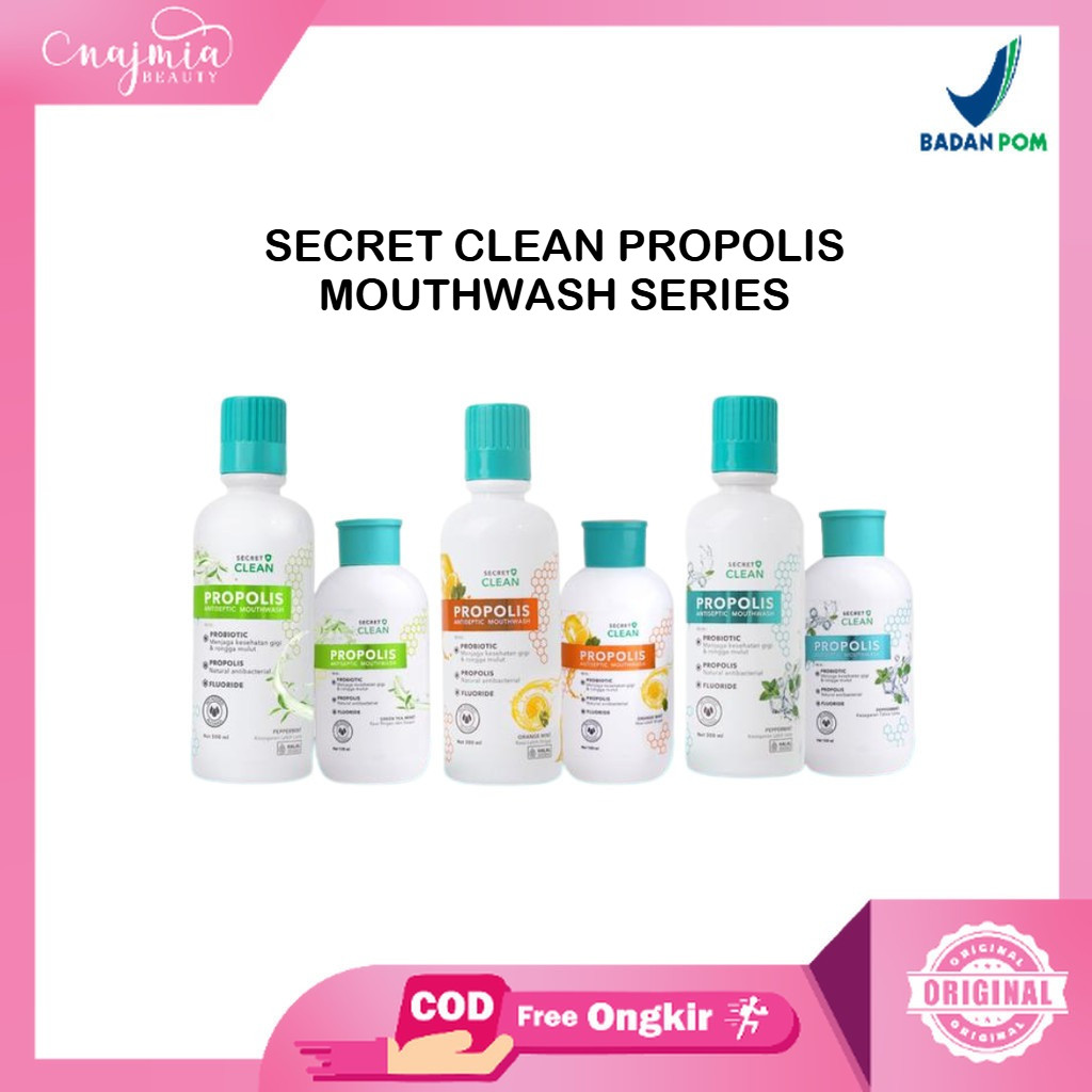 Jual Najmia 2 (Beli 2 lbh murah) Secret Clean Propolis Antiseptic ...