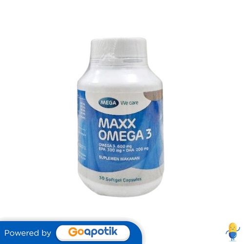 Jual Maxx Omega 3 Botol 30 Kapsul | Shopee Indonesia