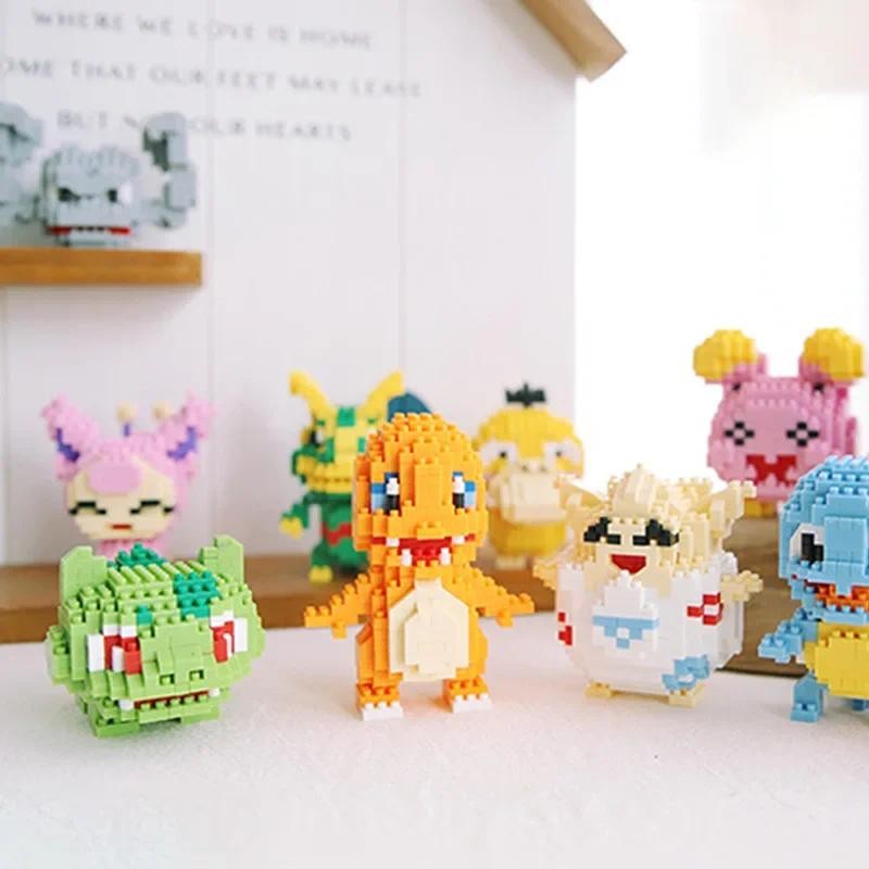 Jual Pokemon Micro Building Blocks Marowak Jigglypuff Gengar Mudkip ...
