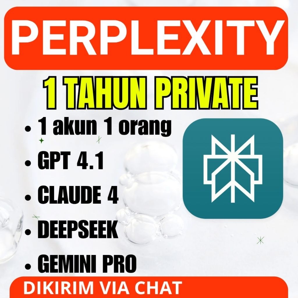 Jual PERPLEXITY AI PRO PRIVATE 1 TAHUN GPT 4.1 CLAUDE 4 DEEPSEEK | Shopee Indonesia