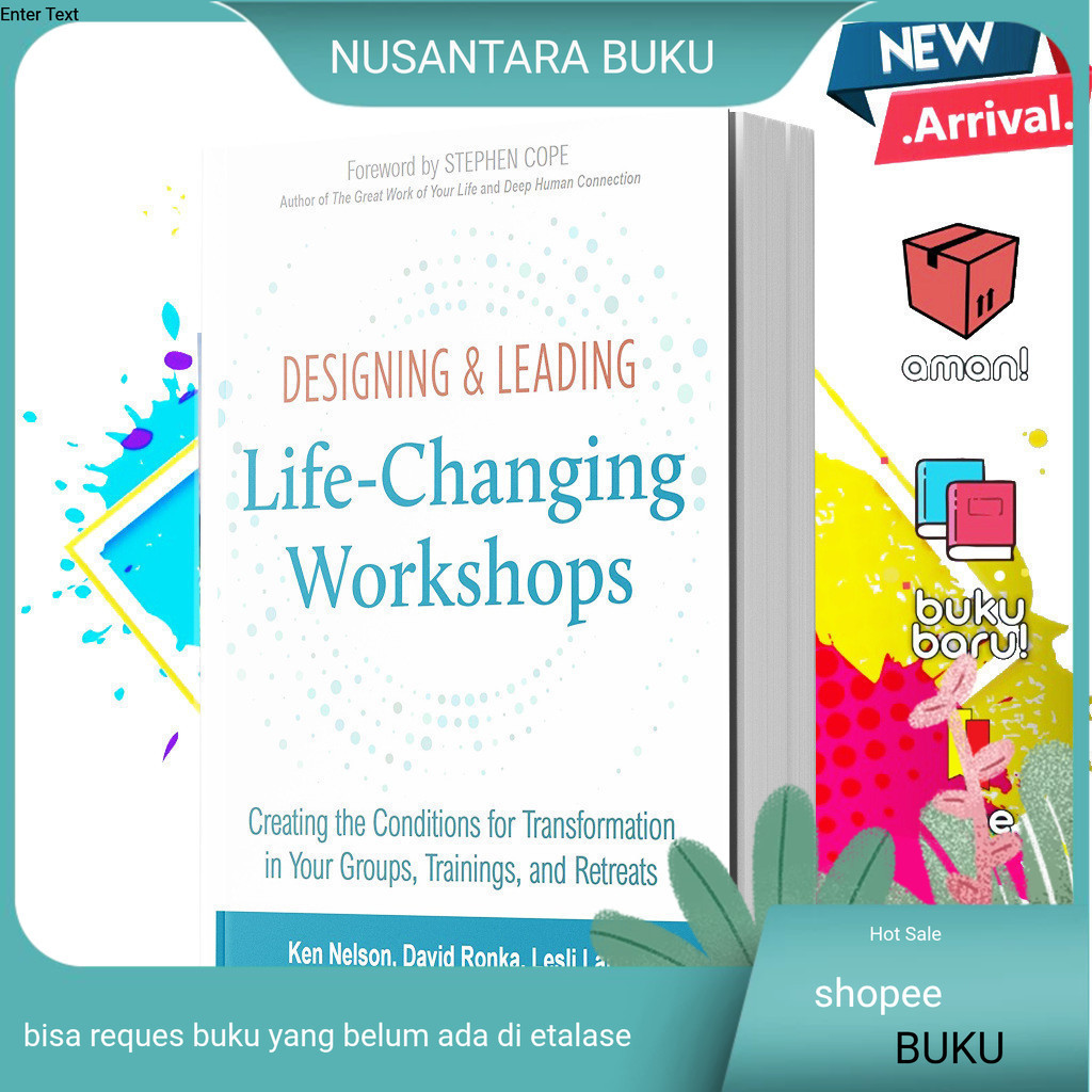 Jual BukuDesigning & Leading Life-Changing Workshops | Shopee Indonesia