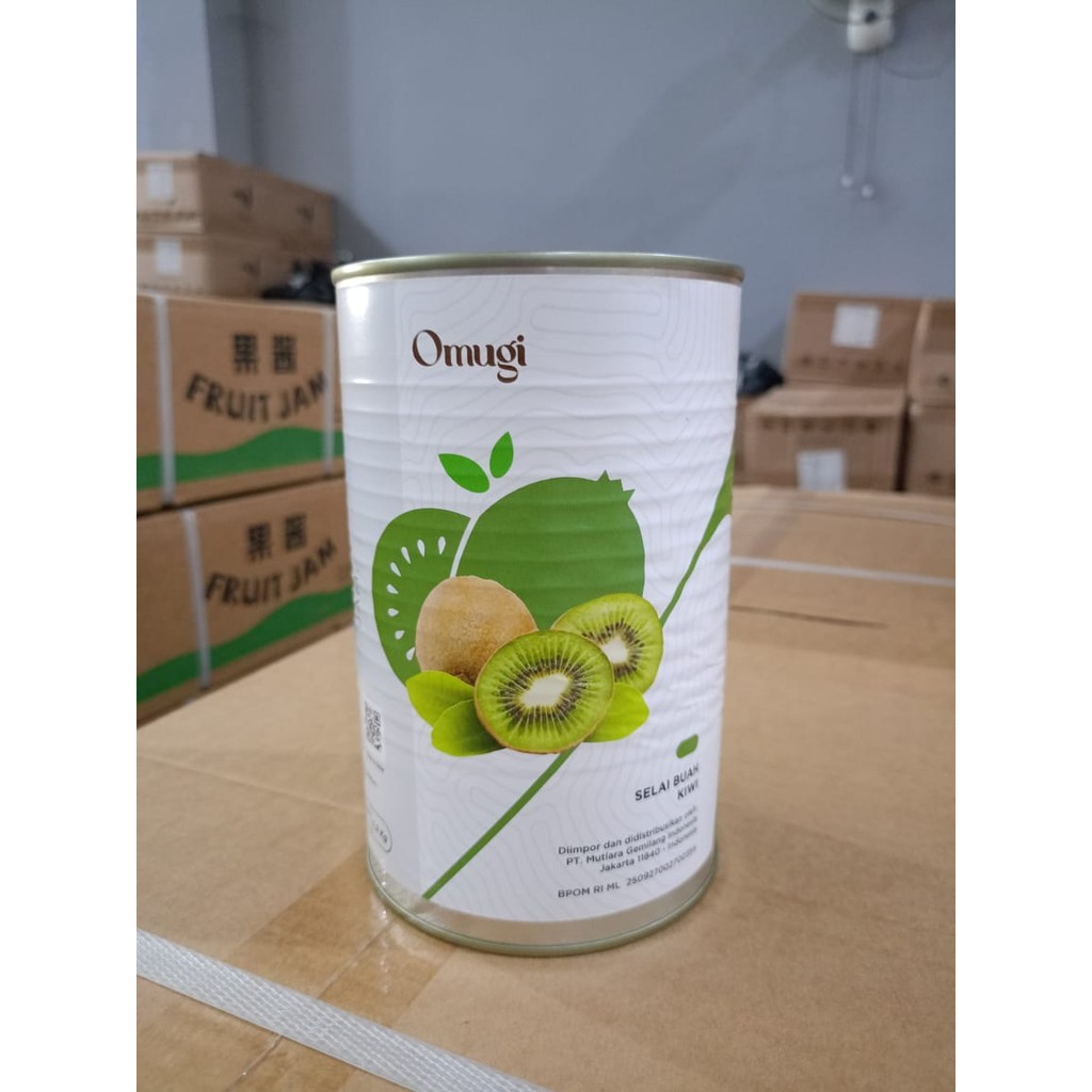 Jual Omugi Kiwi Jam Premium 1,2Kg – Selai Halal Murah Topping, Olesan ...