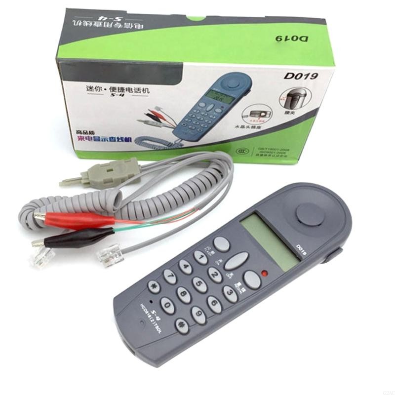 Jual G2AC Test Telephone Set Corded Landline Phone Not Need Battery ...
