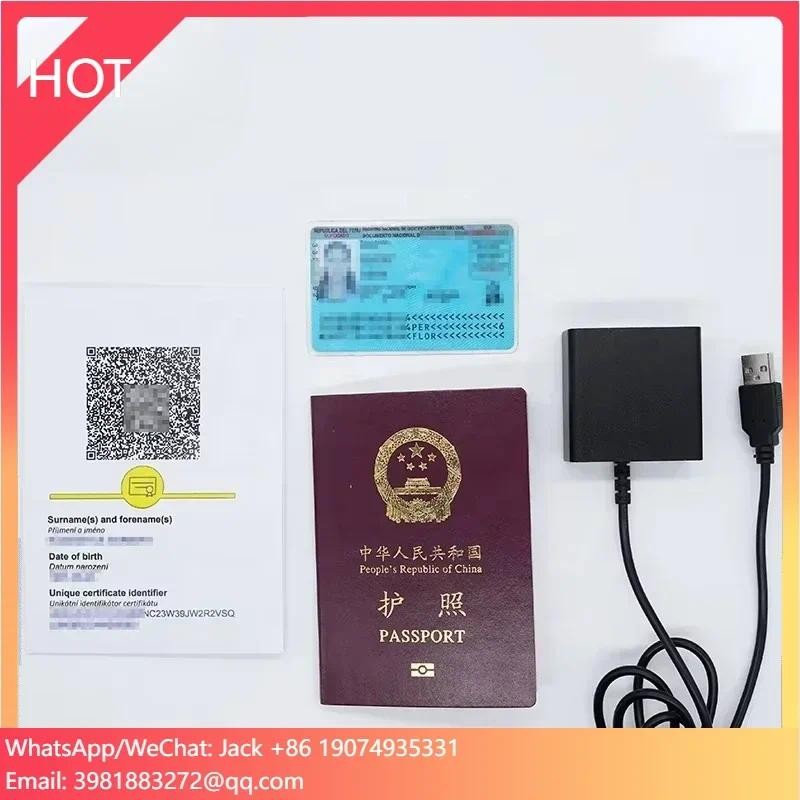 Jual Fixed Mount Reader MRZ Barcode Scanner Module Read MRZ/PDF417 Of ...