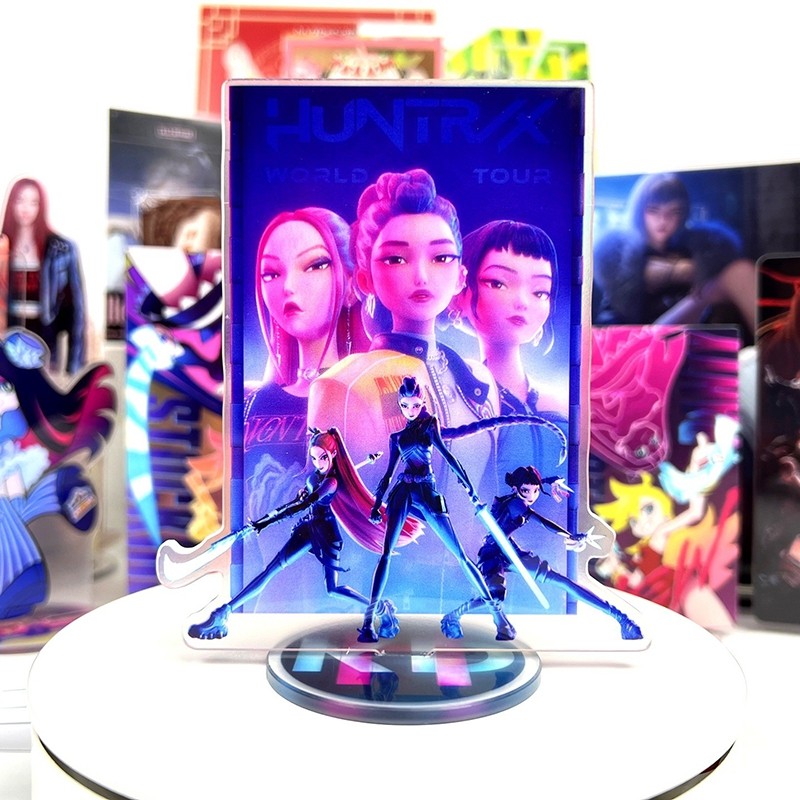 Jual Kpop Demon Humanoid Stand Transparent Acrylic Desktop Decor Anime ...