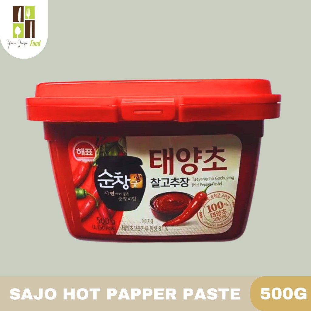 Jual Sajo Hot Pepper Paste 500G / Pasta Saus Kedelai / Taeyangcho ...