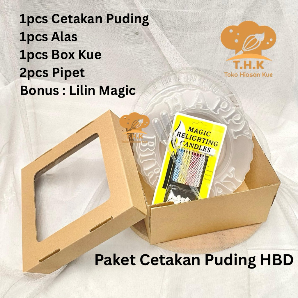 Jual Paket Lengkap Cetakan Puding Happy Birthday / Selamat Ulang Tahun ...
