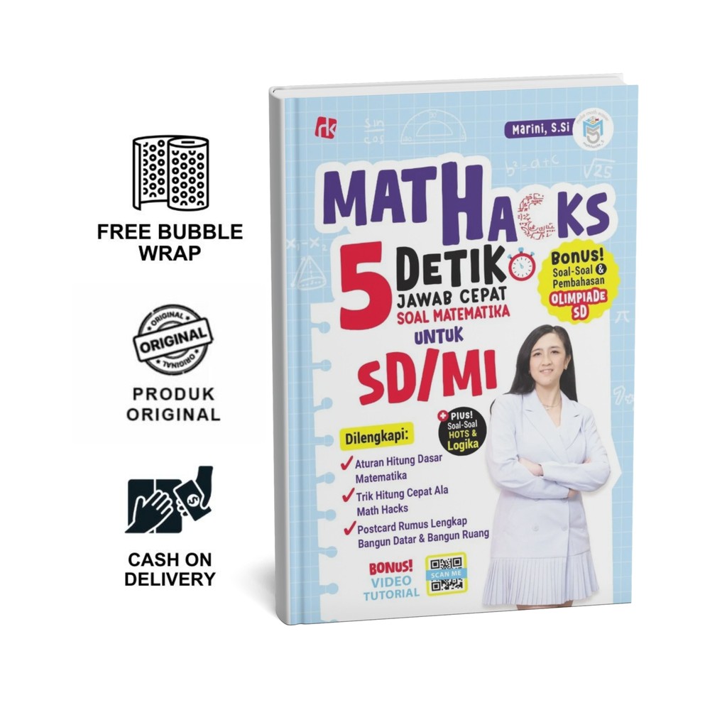 Jual Buku Pelajaran Math Hacks - 5 Detik Jawab Cepat Matematika ...