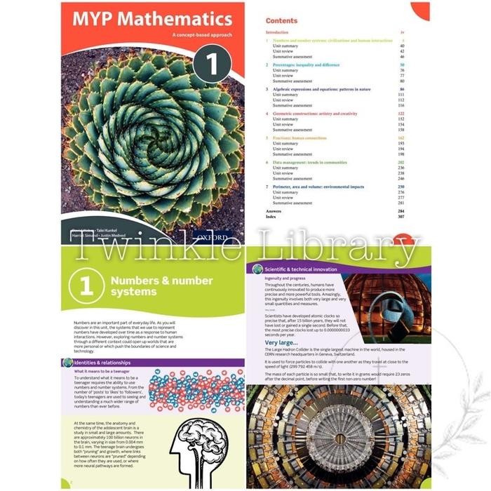 Jual MYP Mathematics Year 1 / 2 / 3 / 4 & 5 (Standard & Extended) A ...