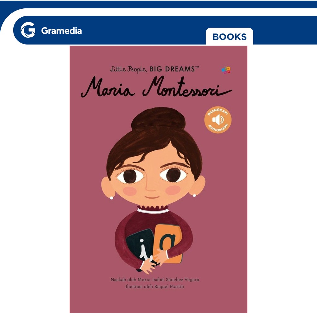 Jual Gramedia GTC - Little People Big Dreams: Maria Montessori (Maria ...