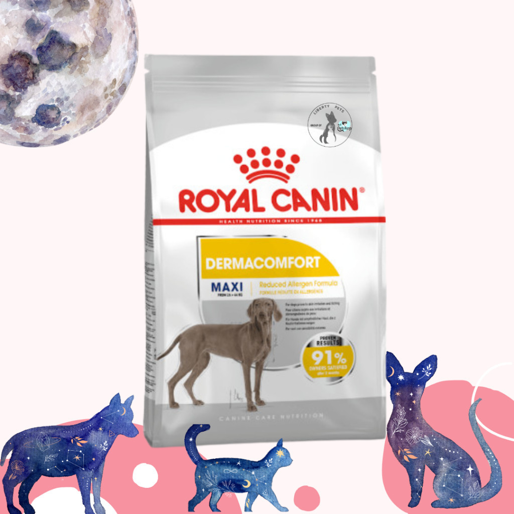 Jual Royal Canin Maxi Derma Dermacomfort Dry Food Sensitive Skin Dog ...