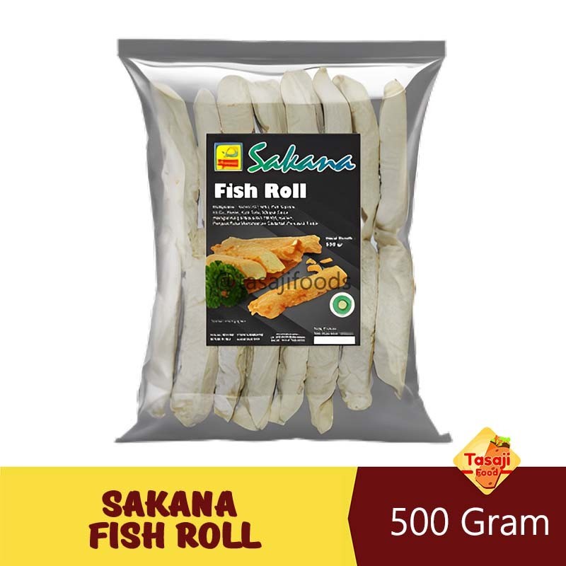 Jual Sakana Fish Roll 500gr Roll Ikan Indo Prima | Shopee Indonesia
