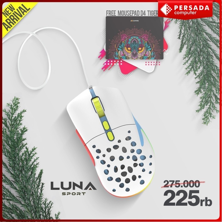 Jual Digital Alliance Mouse Luna Sport Gaming Mouse | Shopee Indonesia