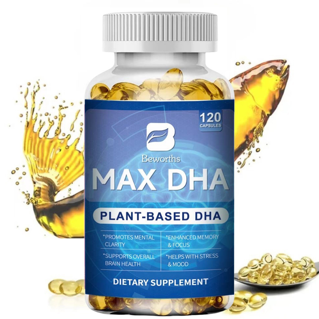 Jual BEWORTHS Omega 3 Fish Oil Capsules MAX DHA & EPA Rich Suplemen ...