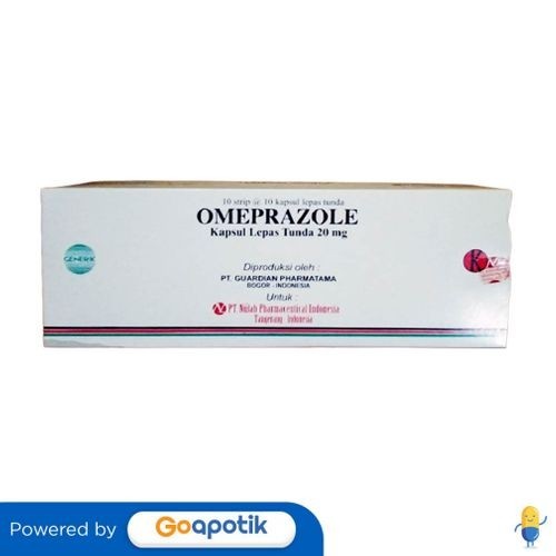 Jual Omeprazole Nulab 20 Mg Box 100 Kapsul | Shopee Indonesia