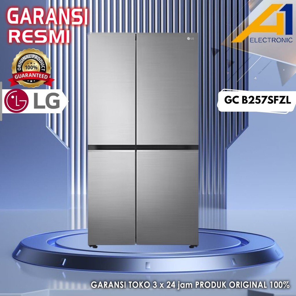 Jual Kulkas LG GC B257SFZL / GCB257SFZL Side By Side 694 Liter | Shopee Indonesia