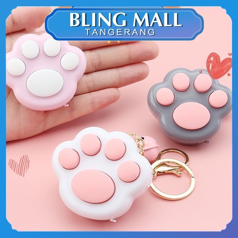 Jual Gantungan Kunci Bentuk Telapak Kaki Kucing Mini Portable Untuk ...