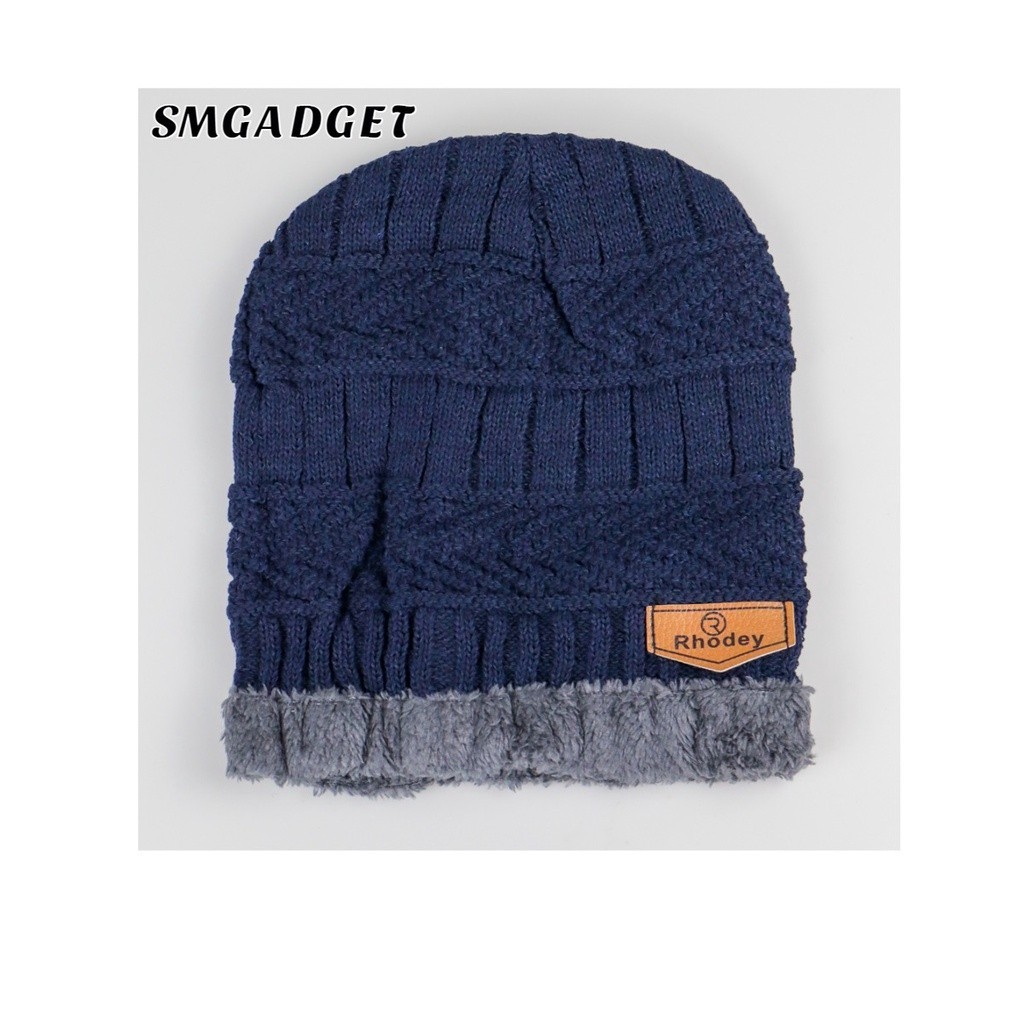 Jual SM SALE Topi Cupluk Gunung Pria Wanita Rhodey Kupluk Rajut Beanie ...