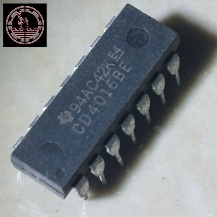 Jual CD4016BE Dip-14 CD4016 CD 4016 4016BE IC Quad SPST Analog Switch TI | Shopee Indonesia