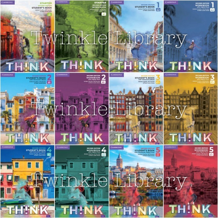 Jual BUKU CETAK Cambridge THINK (2nd edition) Starter 1 2 3 4 5 Student ...